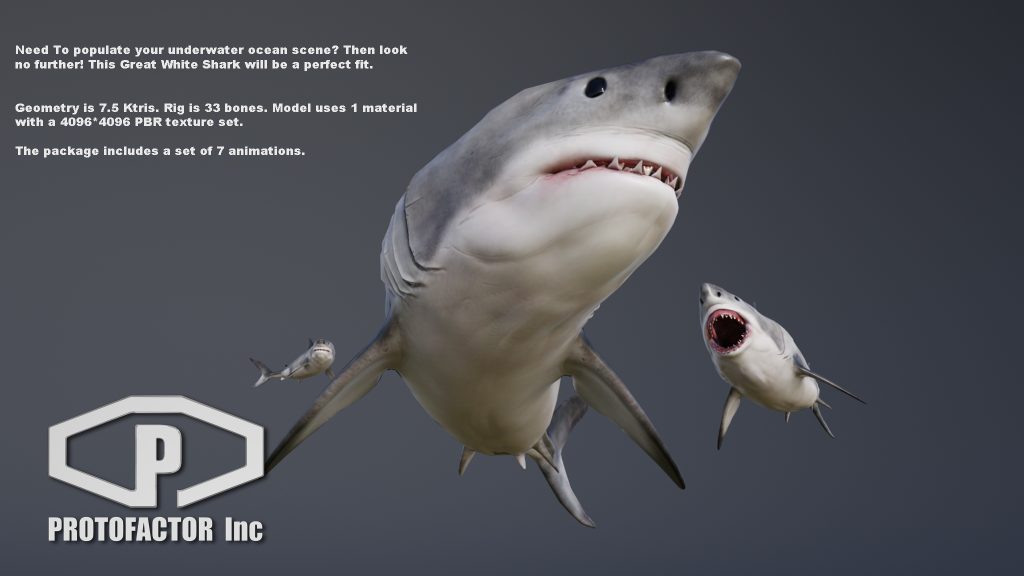 OCEAN ANIMALS PACK VOL 1 – PROTOFACTOR