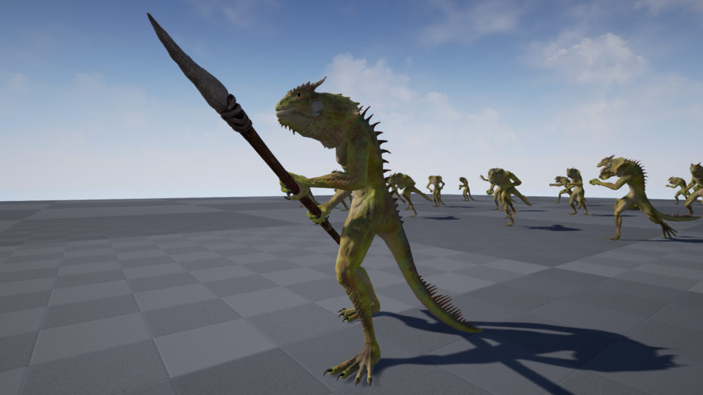 LIZARD WARRIOR – PROTOFACTOR