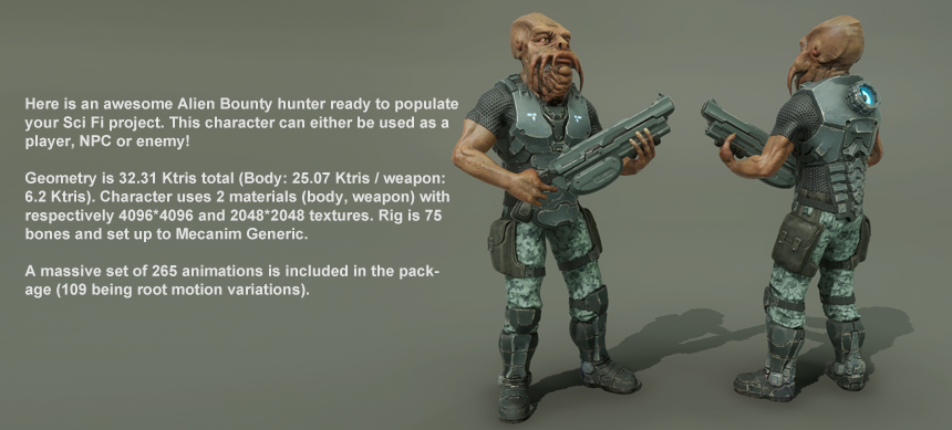 ALIEN MERCENARY – PROTOFACTOR