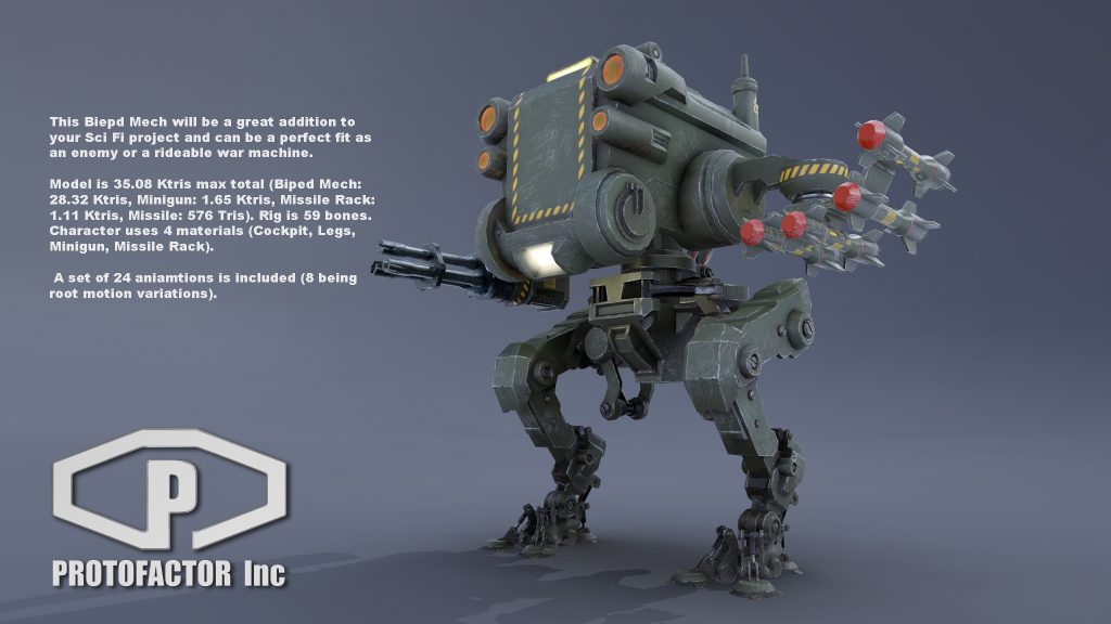 SCI FI CHARACTERS MEGA PACK VOL 1 – PROTOFACTOR