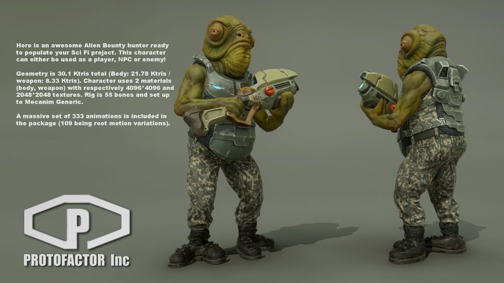 ALIEN BOUNTY HUNTER – PROTOFACTOR