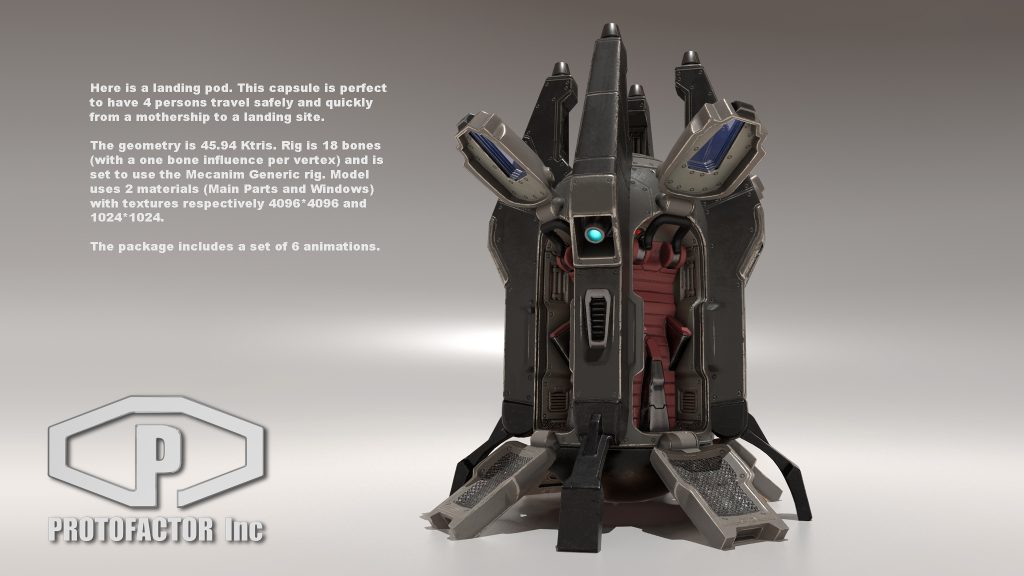 SCI FI CHARACTERS MEGA PACK VOL 1 – PROTOFACTOR