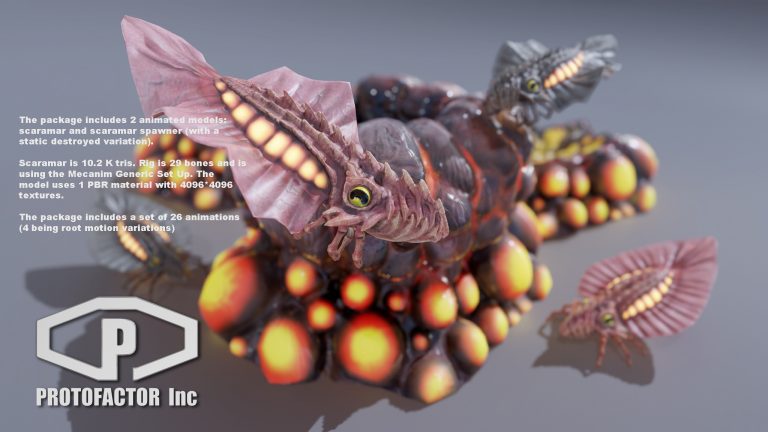 SCI FI CHARACTERS MEGA PACK VOL 1 – PROTOFACTOR