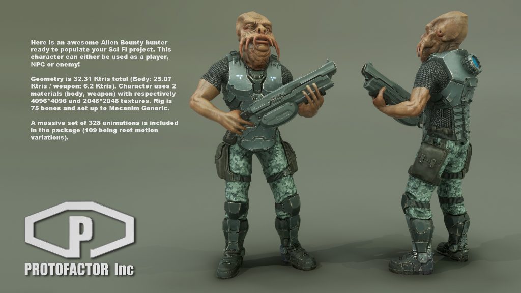 ALIEN MERCENARY – PROTOFACTOR