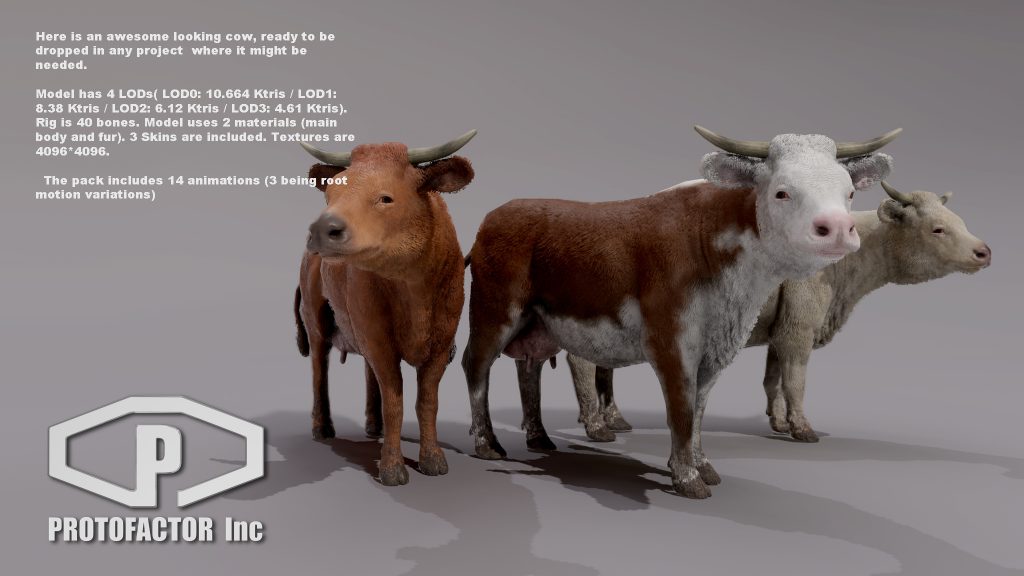 FARM ANIMALS PACK – PROTOFACTOR