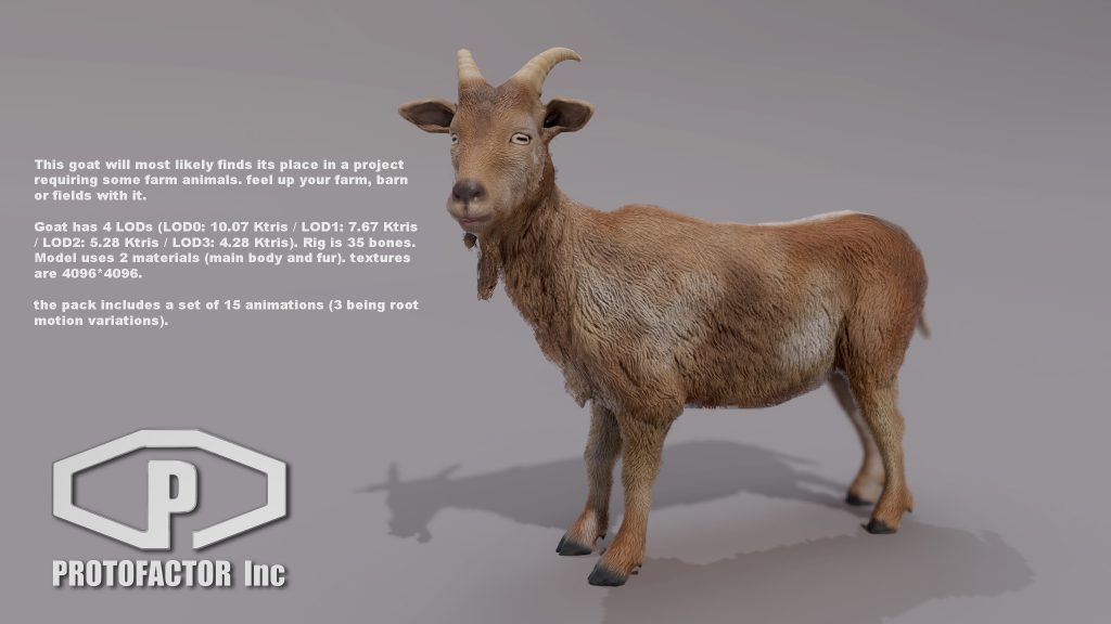 FARM ANIMALS PACK – PROTOFACTOR