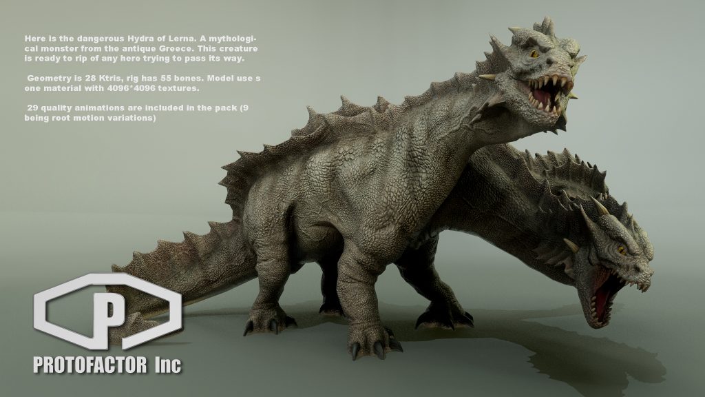 HEROIC FANTASY CREATURES FULL PACK VOL 1 – PROTOFACTOR