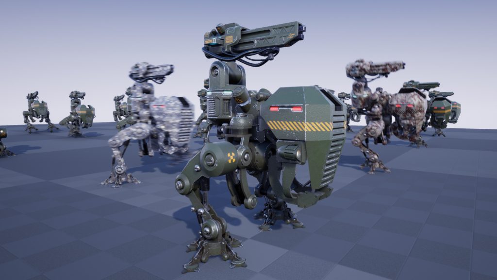 LIGHT BIPED MECH – PROTOFACTOR