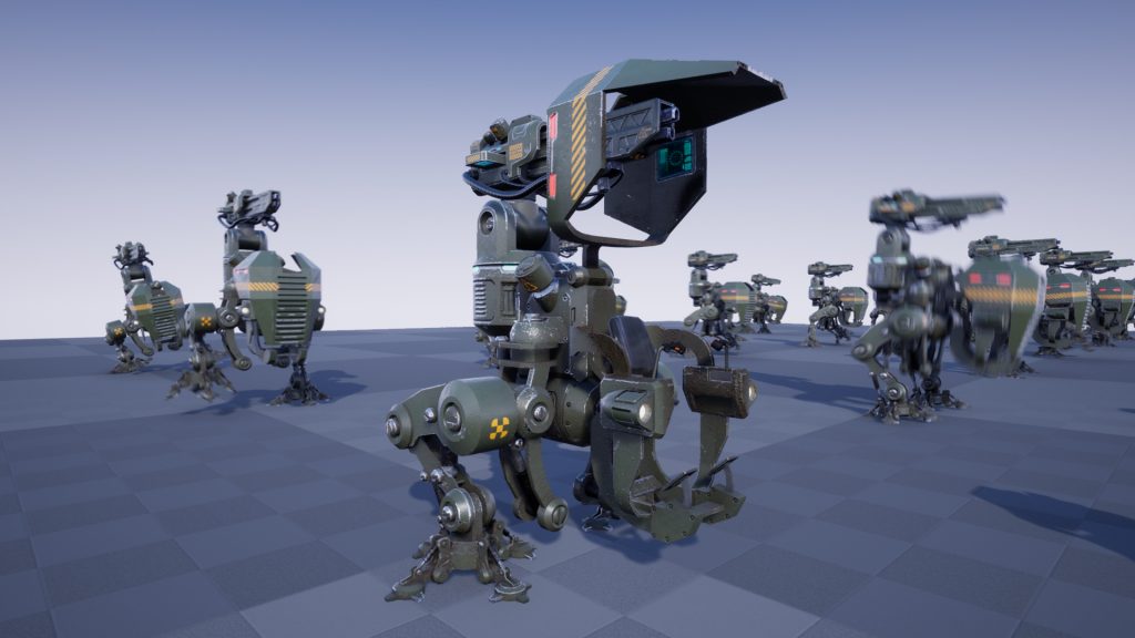 LIGHT BIPED MECH – PROTOFACTOR