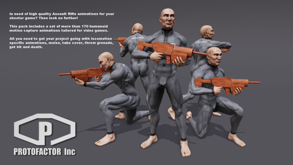 ANIMSET: ASSAULT RIFLE – PROTOFACTOR