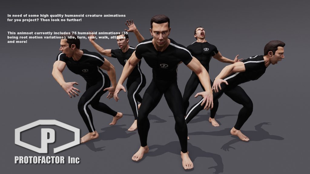 ANIMSET: CREATURE – PROTOFACTOR