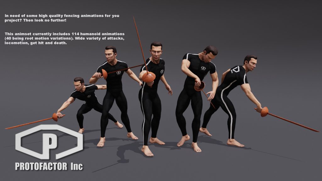 ANIMSET: FENCING – PROTOFACTOR