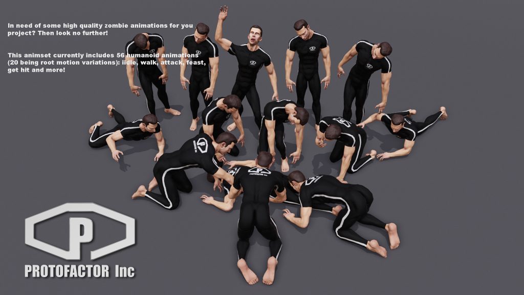 ANIMSET: ZOMBIE – PROTOFACTOR