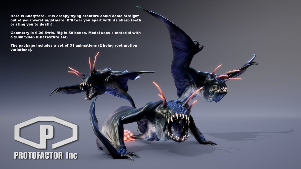 SCI FI CHARACTERS MEGA PACK VOL 3 – PROTOFACTOR
