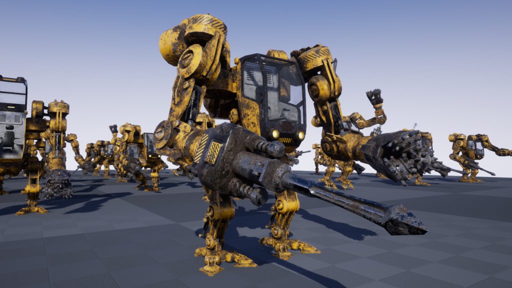 LIGHT MINING MECH – PROTOFACTOR