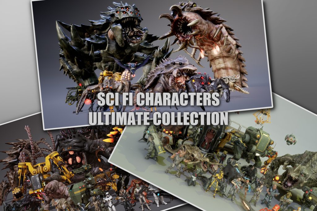 SCI FI CHARACTERS ULTIMATE COLLECTION – PROTOFACTOR