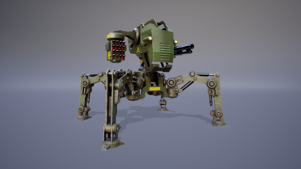 LIGHT QUADRUPED MECH – PROTOFACTOR