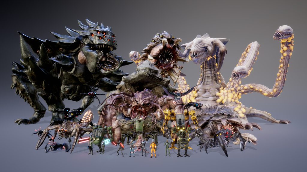 SCI FI CHARACTERS MEGA PACK VOL 3 – PROTOFACTOR