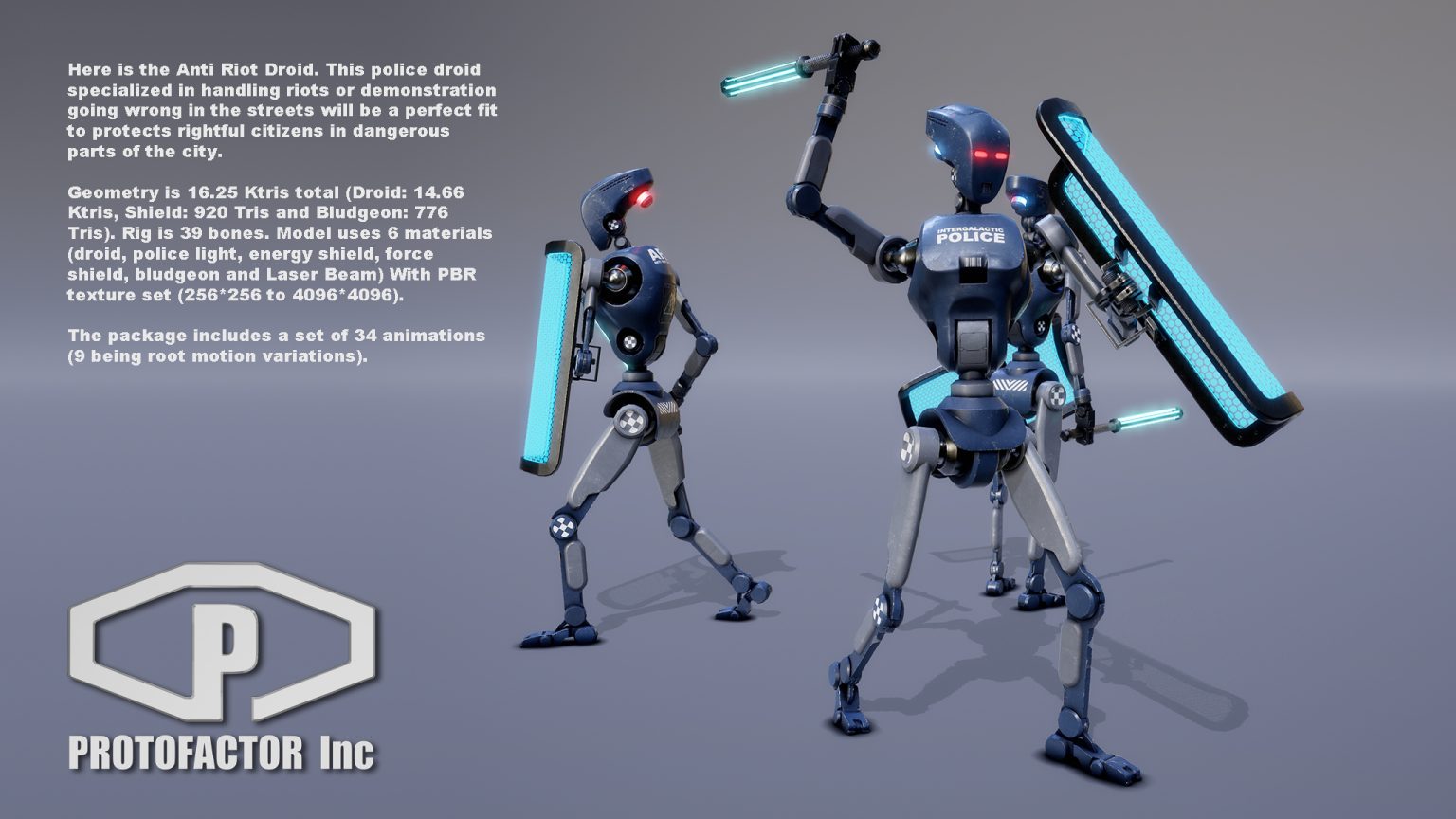 SCI FI CHARACTERS MEGA PACK VOL 3 – PROTOFACTOR