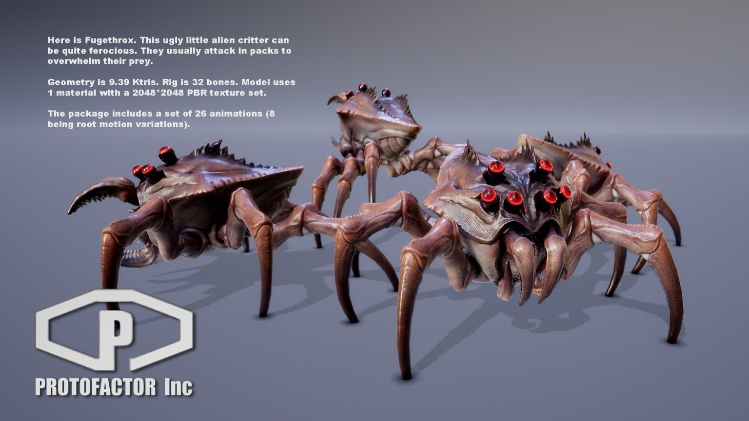 SCI FI CHARACTERS MEGA PACK VOL 3 – PROTOFACTOR